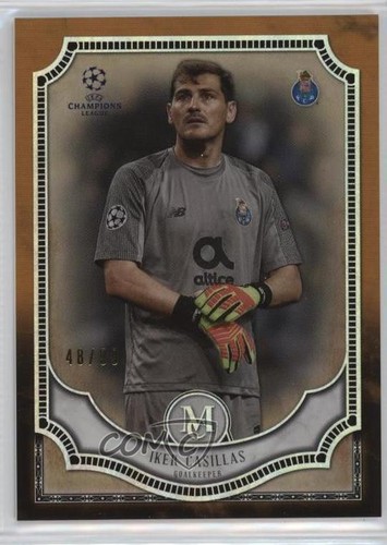 2018-19 Topps Museum Collection UCL Copper /99 Iker Casillas #33 | eBay