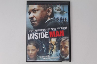Inside Man DVD Widescreen Denzel Washington Clive Owen Jodie Foster 25192884726| eBay
