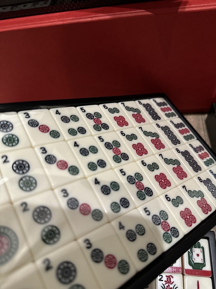 Brand New Ferrari Mahjong Set Some Pieces still in plastic. Ferrari ...