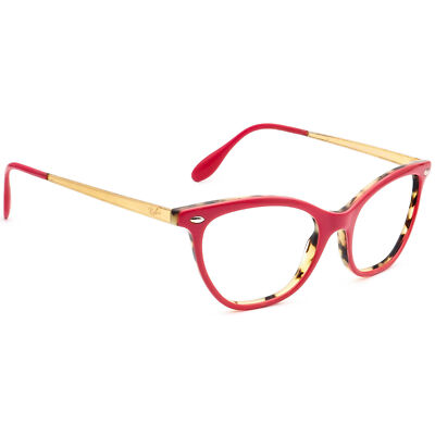 Ray-Ban Eyeglasses RB 5360 5714 Pink on Tortoise/Gold Cat Eye Frame 52 ...