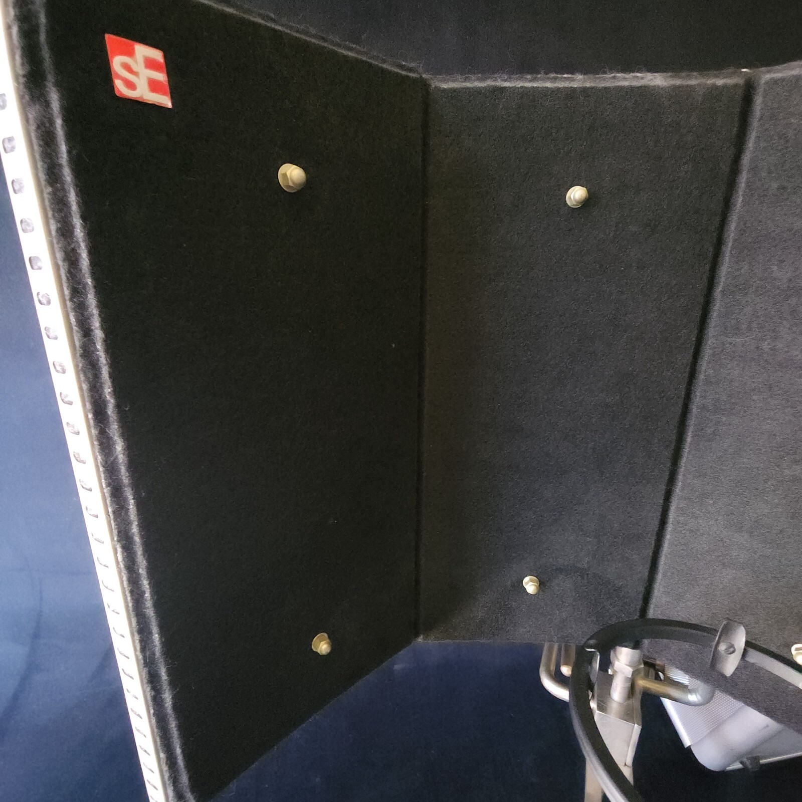 sE Electronics Reflexion Filter PRO Vocal Booth Sound Damper w/ Rode ...