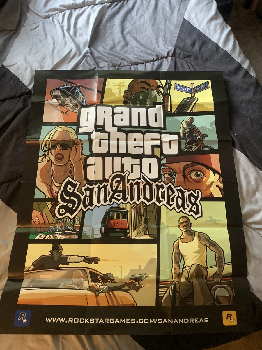 Grand Theft Auto San Andreas Poster
