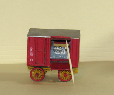 O ga. CIRCUS / CARNIVAL LIGHT PLANT GENERATOR WAGON for Model Train ...