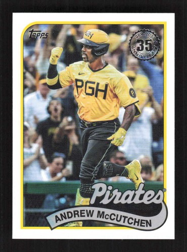 Andrew McCutchen 2024 Topps 1989 Topps Anniversary Pittsburgh Pirates ...
