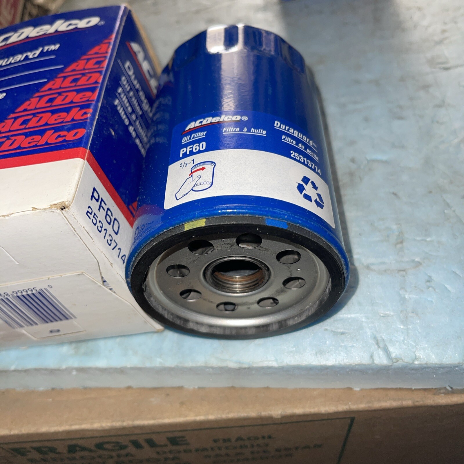 ACDELCO.OIL FILTER,P/N PF60. | eBay