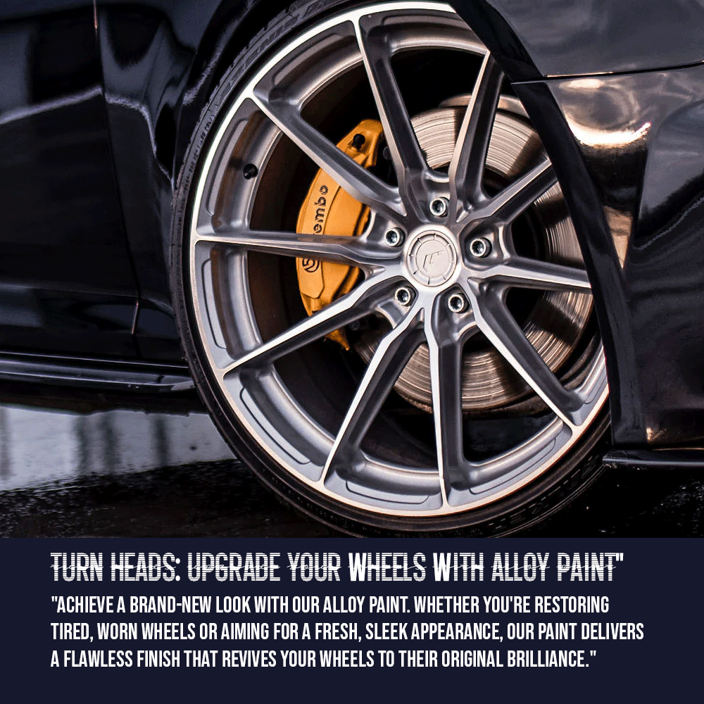 Bronze Satin Alloy Wheel Paint Aerosol Spray Can 1K Basecoat 400ml ...