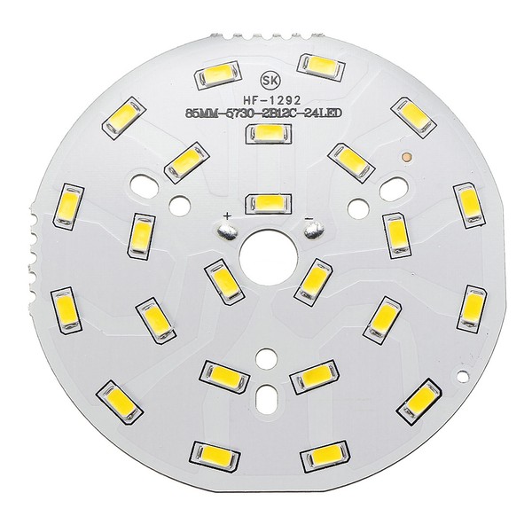 300ma 12w 24 LEDs 5730 SMD LED Chip Module Aluminum Board Warm White ...
