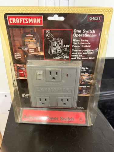 Craftsman Automatic Power Switch - Power Tool Outlet Tap | eBay