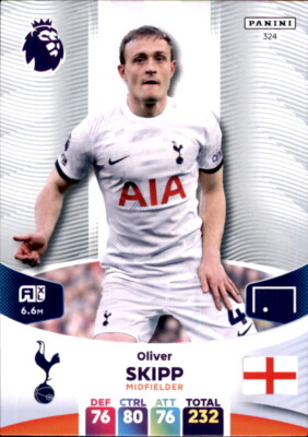 Premier League Trading Card 324 - Oliver Skipp - Basis Karte - 2023/ ...