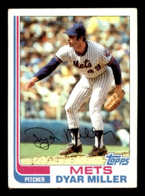 1982 Topps Baseball #178 Dyar Miller EX/MT or Better *aa1 | eBay