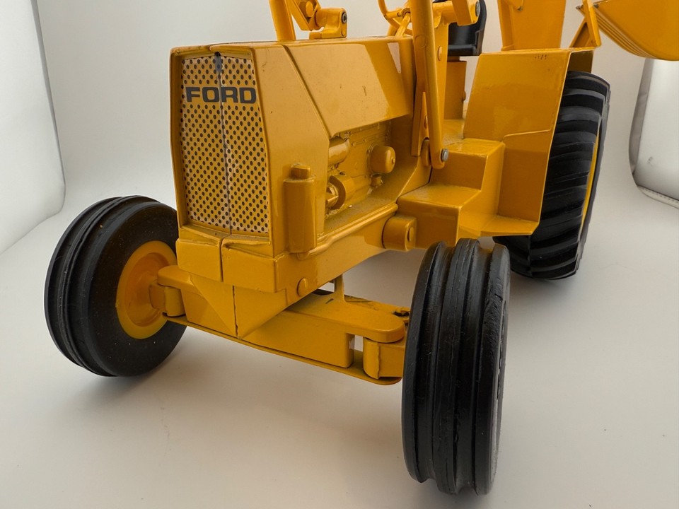 Vintage Ertl 1:12 Scale Ford 750 Backhoe Loader Diecast Tractor Metal ...