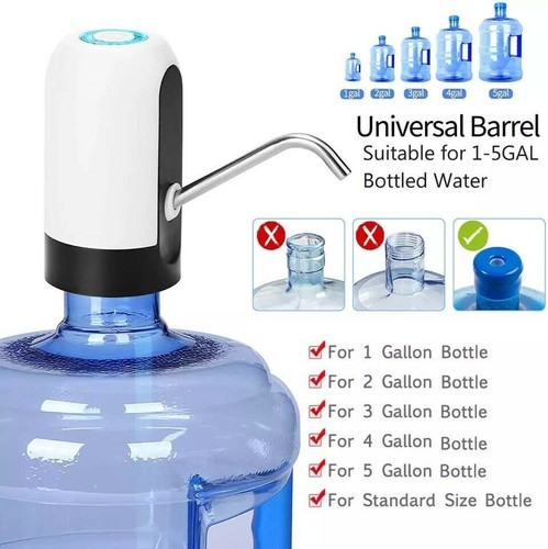 Water Bottle Electric Automatic Universal Dispenser 5 Gallon USB USB ...