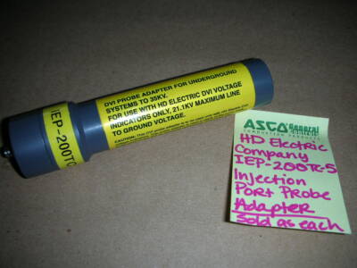 HD Electric Company Greenlee IEP-200TC-5 INJECTION PORT PROBE ADAPTER ...