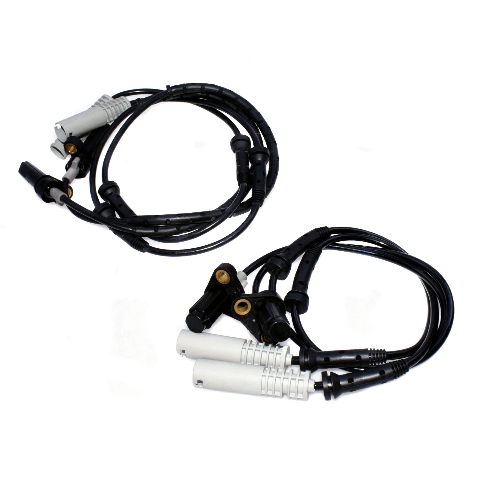 New Set 4Pcs ABS Wheel Speed Sensor Front Rear For BMW 34521182159 ...