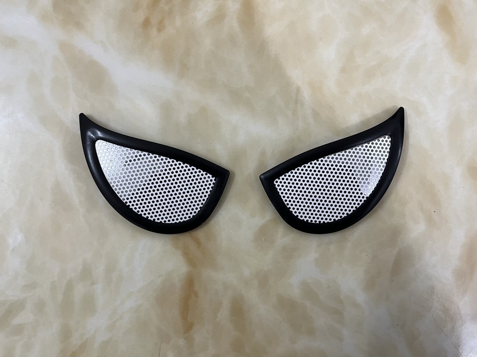 1 Pair Spiderman Mirror Lenses Spider Lens Eye Mask Cosplay Costume ...