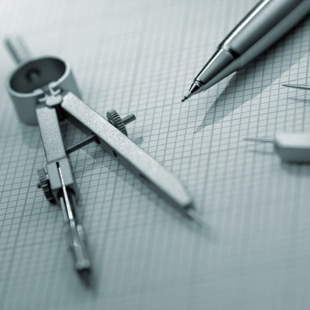 13 Pieces Storage Case Math Compass Compass Drawing Tools Precision Set ...