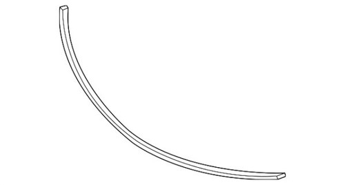 65820-3TA0C Nissan Seal-hood, front rh 658203TA0C, New Genuine OEM Part ...