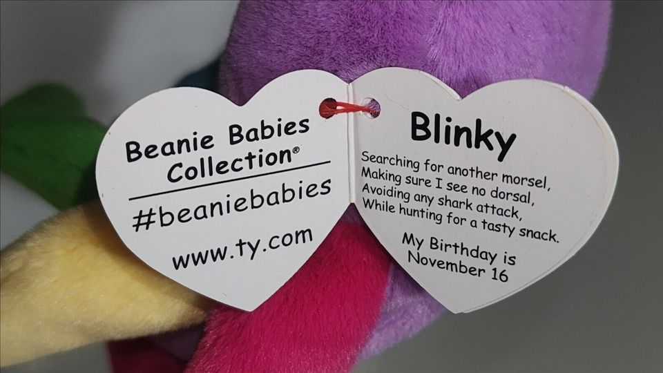 Ty Beanie Babies BLINKY CLEMENTINE GUS HUDSON SAVVY STRETCH 30th ...