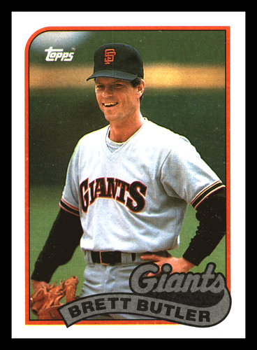 1989 Topps Brett Butler #241 Mint San Francisco Giants | eBay