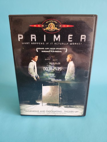 Primer (DVD, 2004) Shane Carruth Time Travel Sci-Fi Movie | eBay