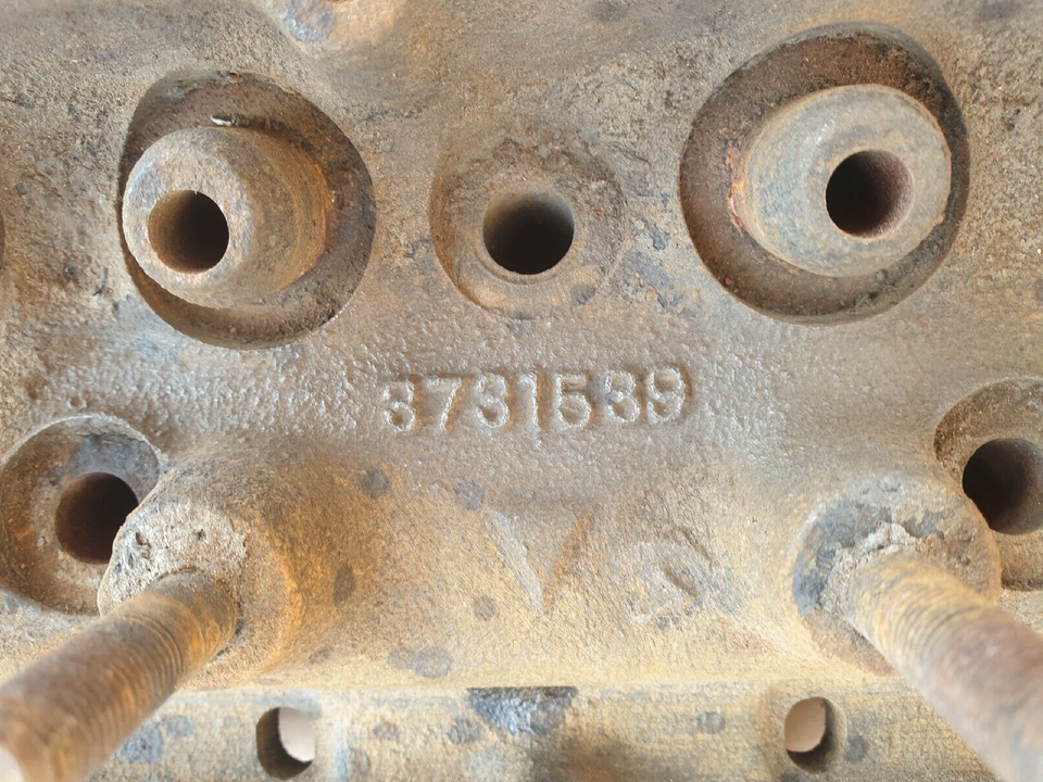 Vintage Original 1957 Chevrolet Corvette 283 SB Fuelie Heads #3731539 ...