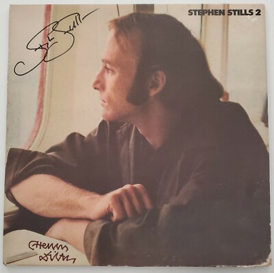 Stephen Stills & Henry Diltz Signed Number 2 Vinyl Record LP CSNY ...