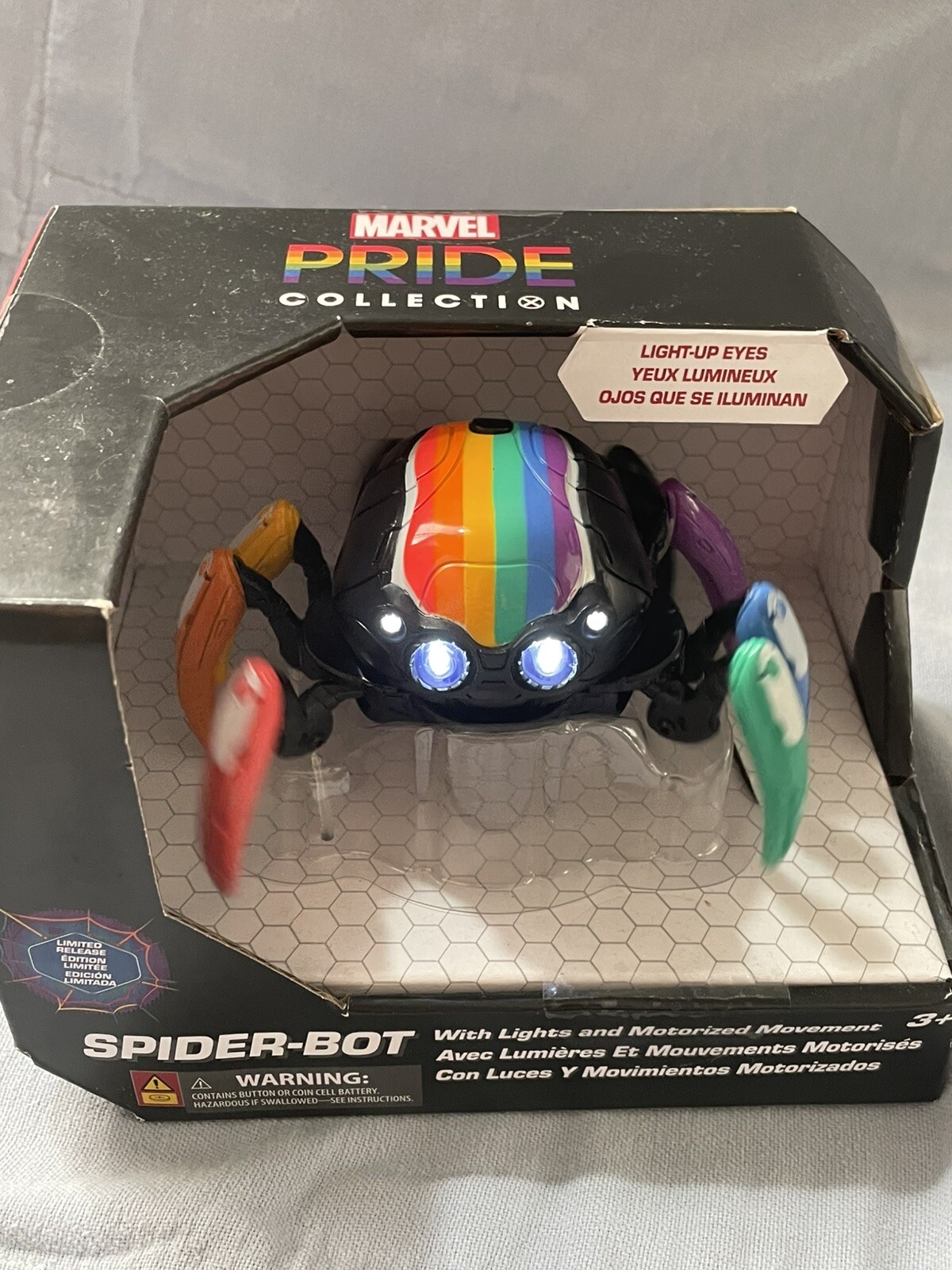 MARVEL Disney Pride Collection: Mini Spider-Bot Limited Edition w/Light ...