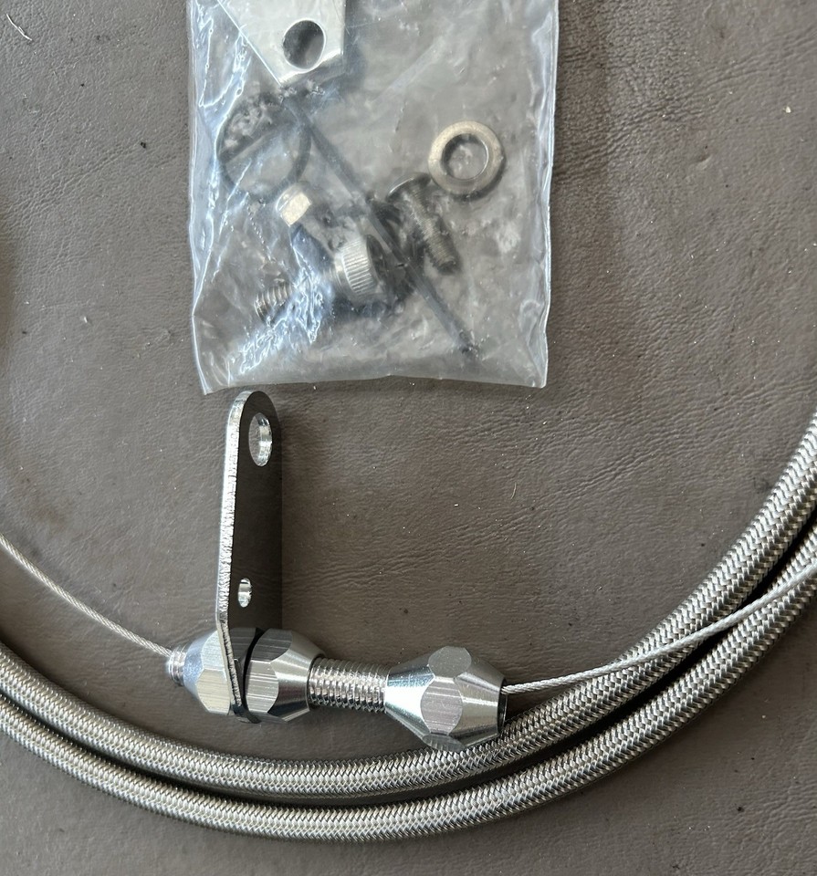 4l60 /700r4 Braided Kickdown TV Cable Kit Universal | eBay