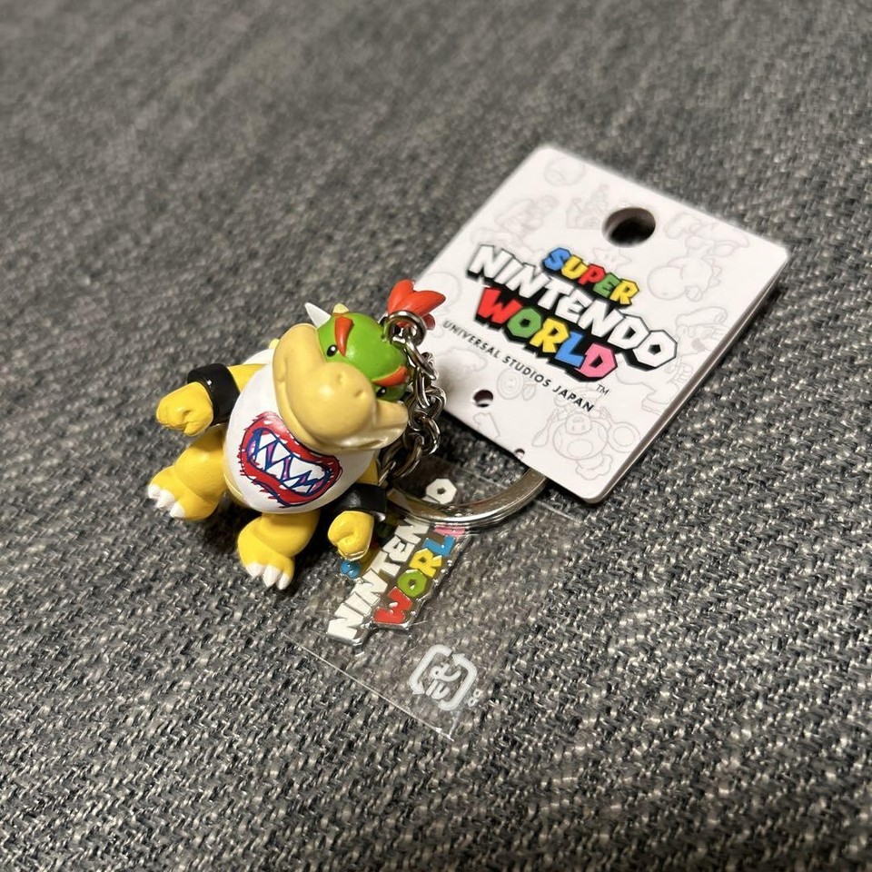 USJ Super Mario Bowser Jr. Keychain New | eBay
