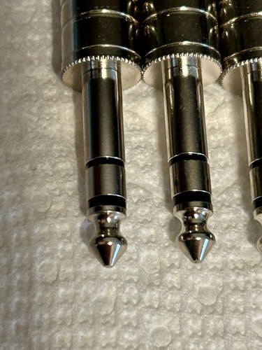 Lot of 8 New Switchcraft 297 Type 1/4" Stereo TRS Plug Nickel Plated #465. | eBay