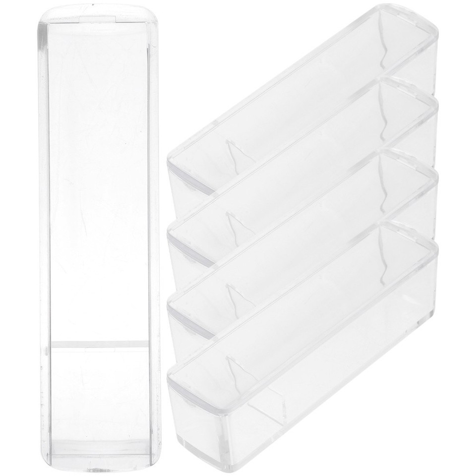 5 Pcs Seal Storage Box Signature Stamp Organizer Stamper Container ...
