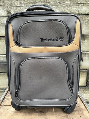 Vintage Timberland Colebrook Rolling Upright Olive Suitcase Set | eBay
