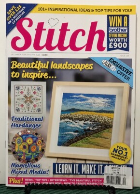 Stitch Beautiful Landscapes To Inspire UK Dec 2018 Jan 2019 #116 FREE ...