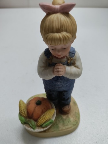 Denim Days #1506"Giving Thanks" Debbie Girl & Pumpkin by HOMCO ...