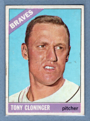 1966 Topps #10 Tony Cloninger (st) (c) VG-EX GO470 | eBay