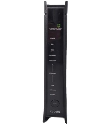 CenturyLink Approved C3000Z Zyxel 2.4 & 5ghz Bonded Wirless Modem ...