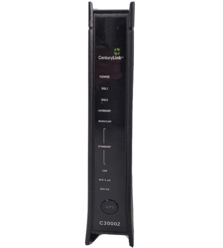 CenturyLink Approved C3000Z Zyxel 2.4 & 5ghz Bonded Wirless Modem ...