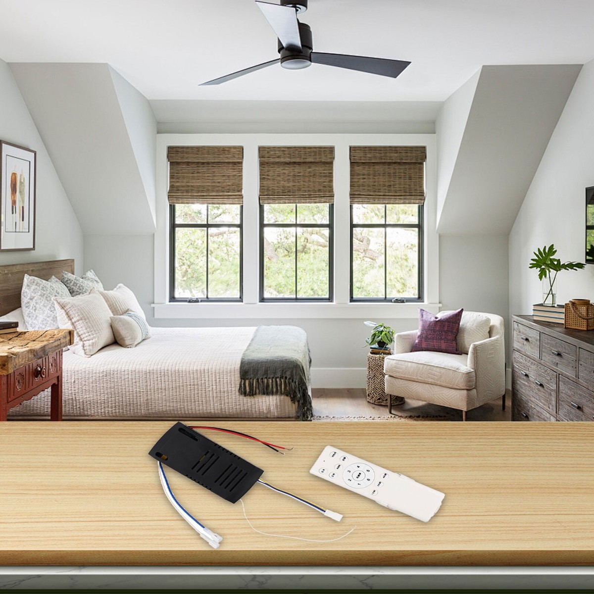 Multiple Ceiling Fan Remote Control | Shelly Lighting