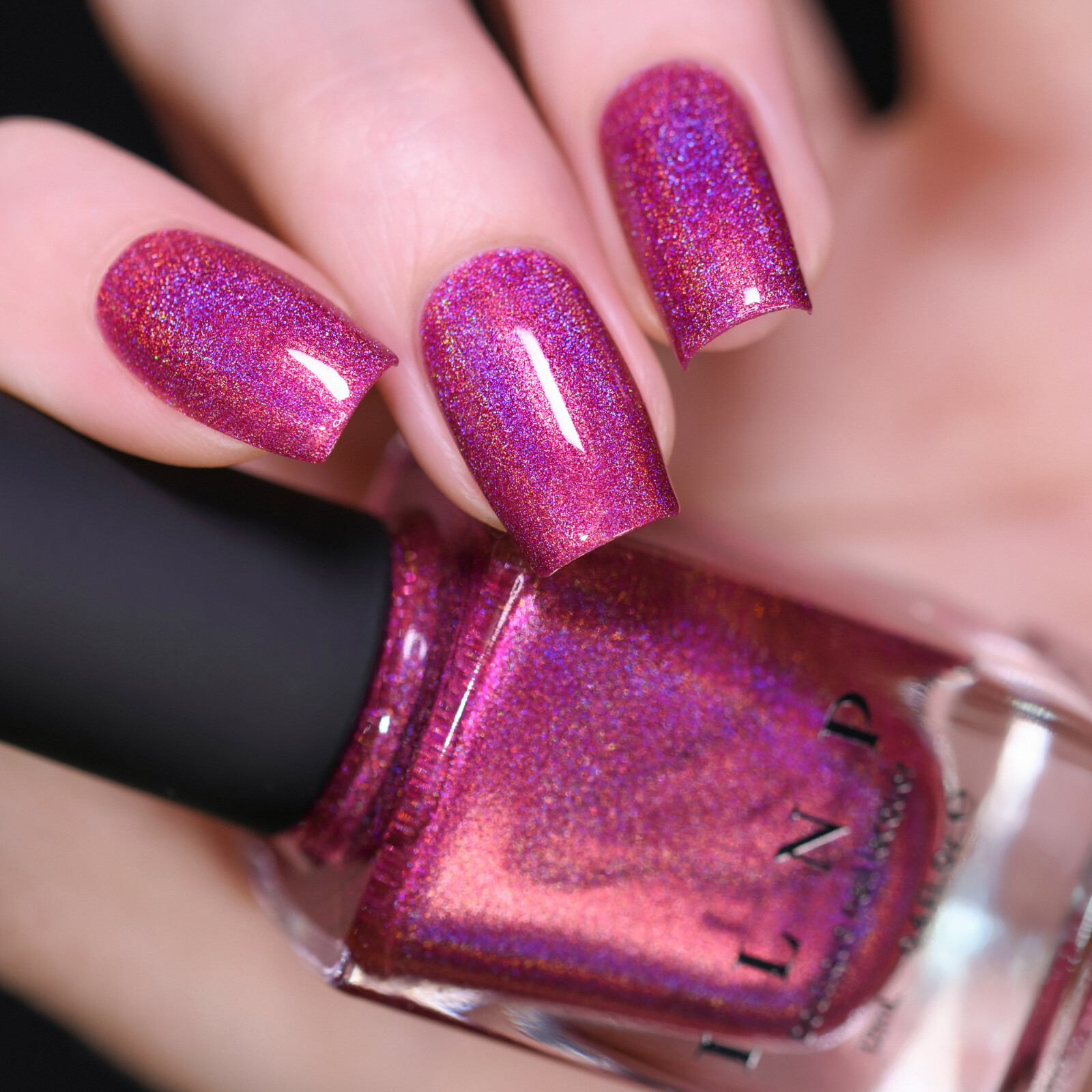 ILNP Bouquet Toss - Vivid Fuchsia Pink Ultra Holo™ Nail Polish | eBay