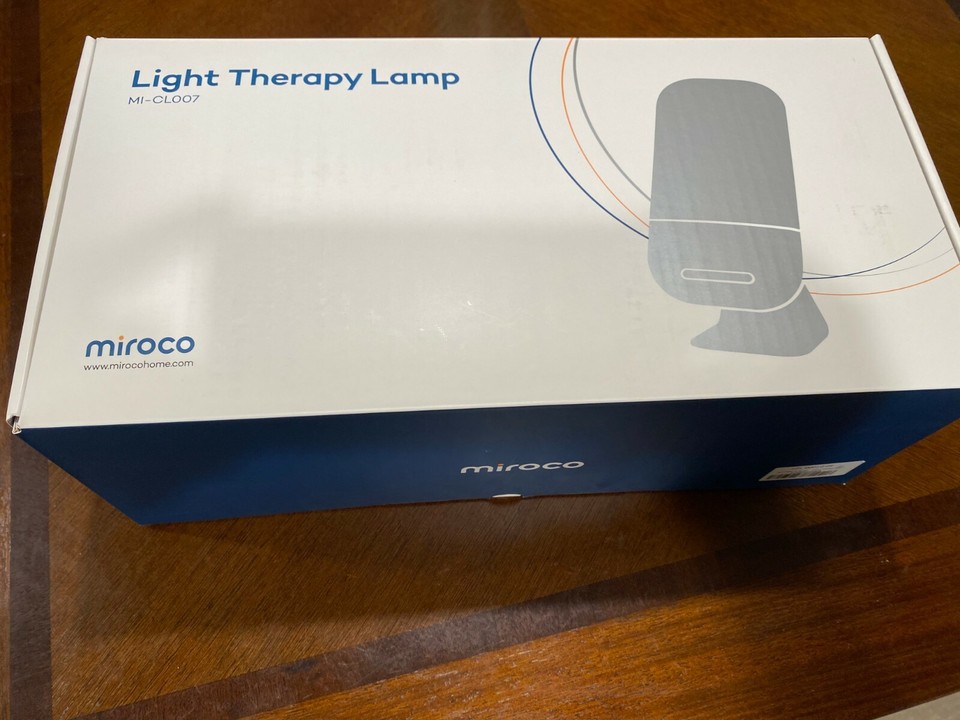 Light Therapy Lamp, Miroco LED Bright White Therapy Light | eBay
