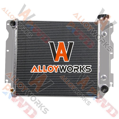 Aluminum 4 Row Radiator For Jeep Wrangler TJ YJ 1987-2006 2004 Chevy GM ...