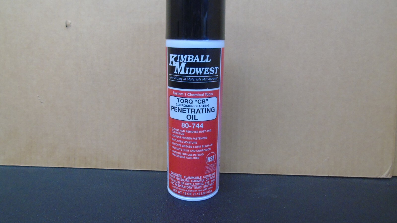 Kimball Midwest 80744 18oz Torq "cb" Corrosion Blasting Penetrating Oil ...