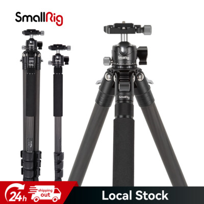 SmallRig Carbon Fiber Travel Tripod Camera Ball Head Monopod for Arca ...