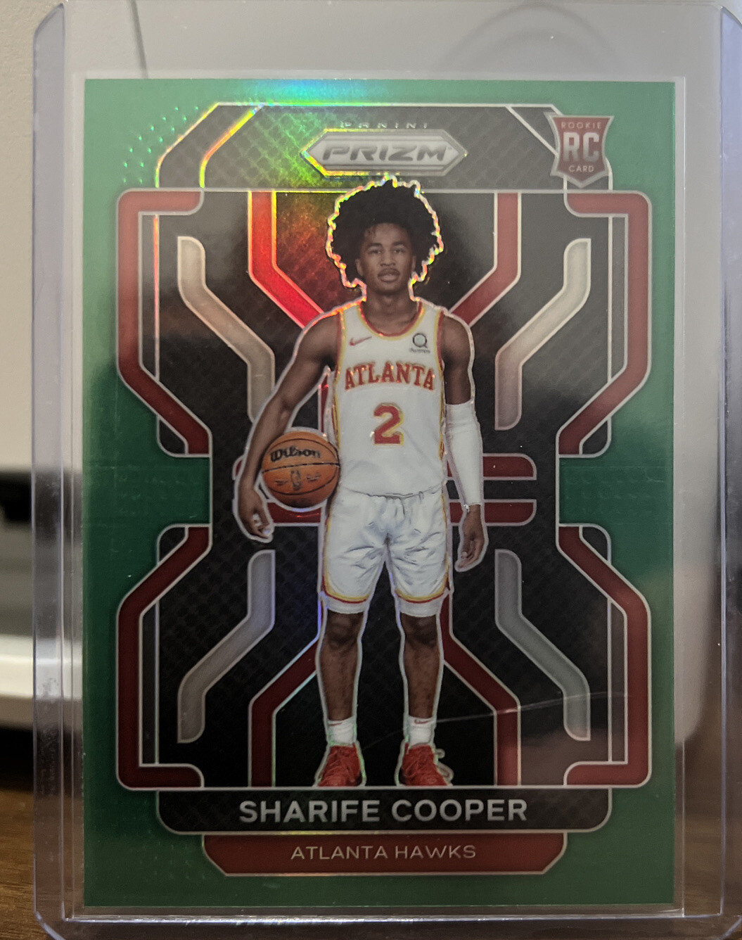 2021-22 Sharife Cooper Rookie Green Atlanta Hawks #280 | eBay