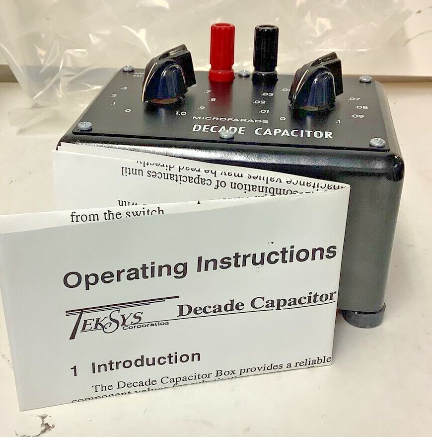 Microfarads Decade Capacitor CP83596-00 Decade Capacitance Box Model ...