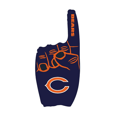 Football Chicago Bears Inflatable Finger #1 Officially Licensed 27" x ...