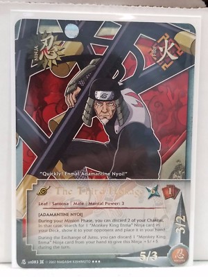 Naruto Le Troisième Hokage N-US083 "Nyoi Adamantine" Super Rare NM | eBay