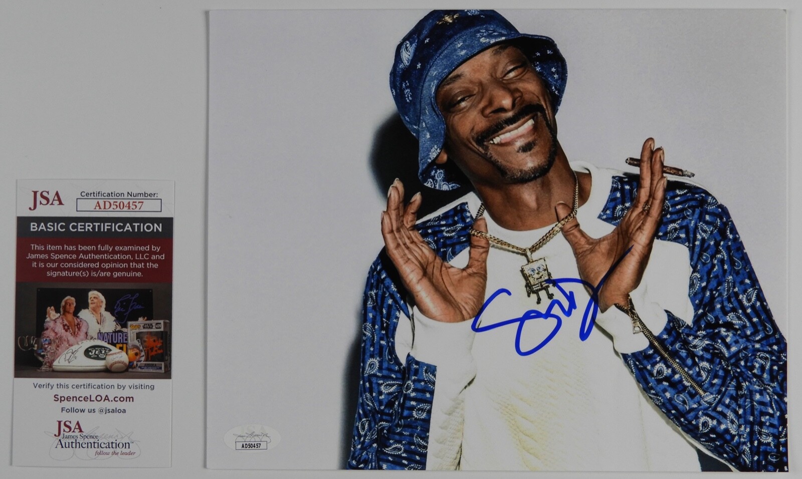 Snoop Dogg JSA Autograph Signed 8 x 10 Photo | eBay