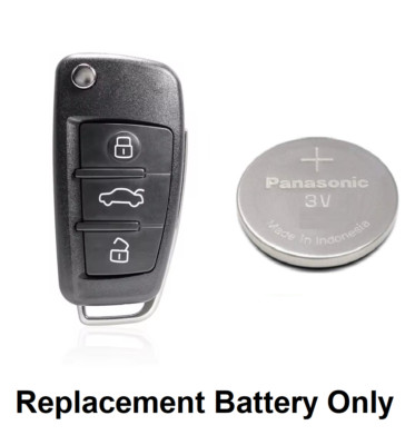 2x KEY FOB REMOTE BATTERY AUDI A1 A2 A3 A4 A5 A6 A7 A8 S2 S3 S4 S5 TT ...