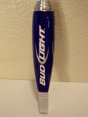 Budweiser Bud Light Blue Beer Tap Handle Short | eBay